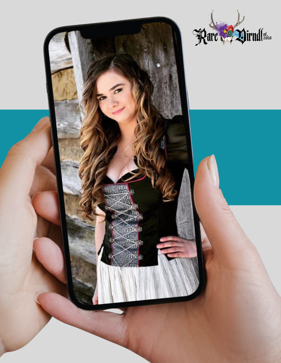 How She Wore It - Jenn L. - Mix of Elegant and Edgy – Rare Dirndl