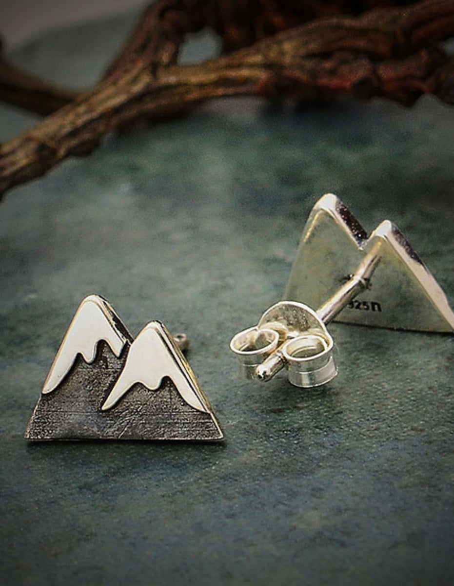 Alps Mountain Earrings - Bavarian Jewelry - Dirndl Dress – Rare Dirndl