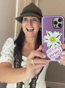 Edelweiss Flower Sticker – Rare Dirndl