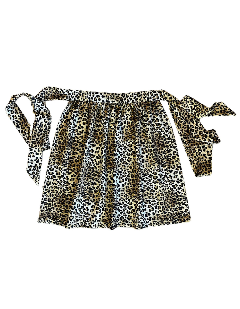 Leopard Print Dirndl Apron - Dirndl for Oktoberfest - authentic dirndl ...
